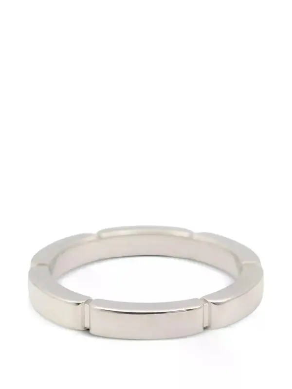 Cartier 18kt White Gold Diamond Maillon Panthère Ring