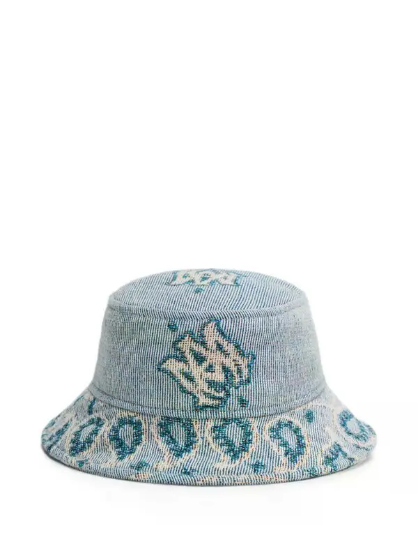 Amiri Paisley Ma Blanket Bucket Hat - Blue