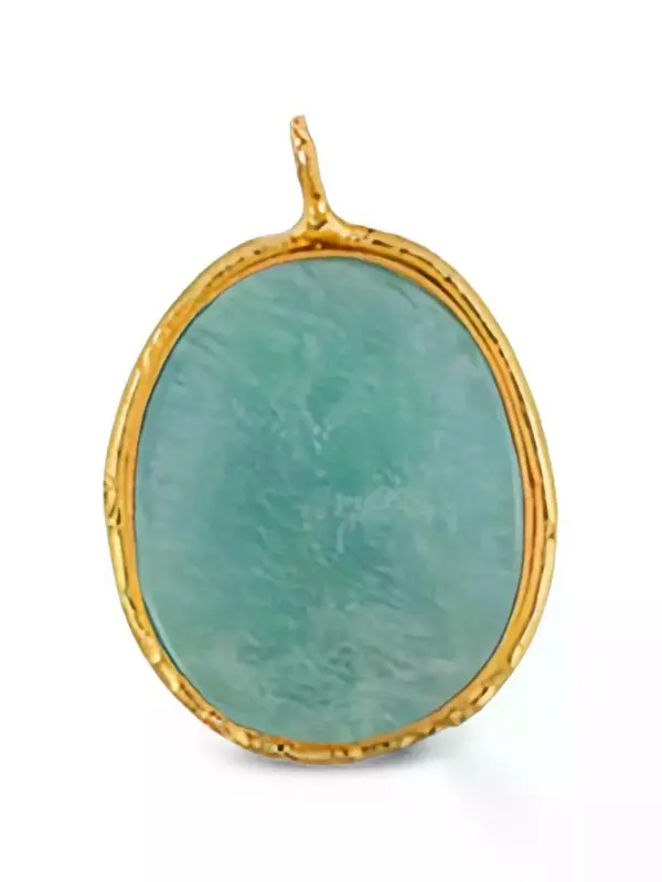 Sylvia Toledano Amazonite Pendant - Gold