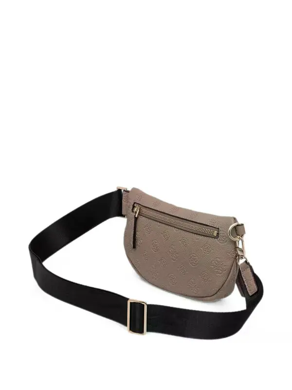 Guess Devon Logo-debossed Belt Bag - Brown