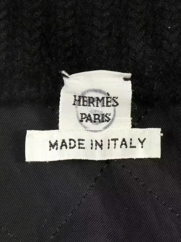 Hermès High-neck Long-sleeve Jacket