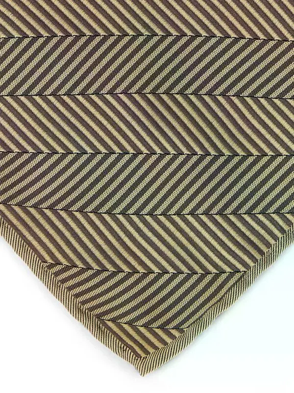 Brunello Cucinelli Chevron-pattern Silk Pocket Square
