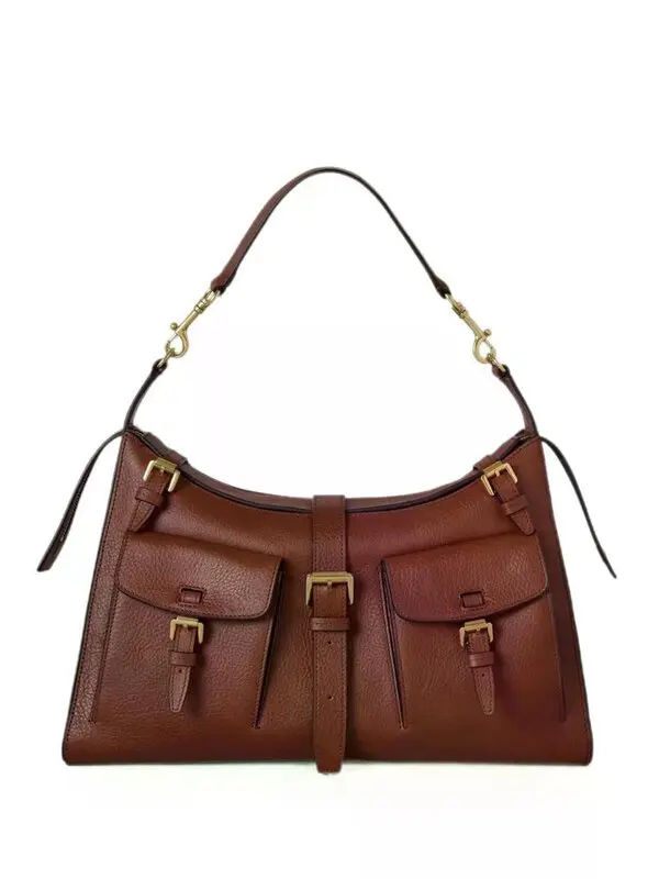 Mulberry Roxanne Buckle-detail Shoulder Bag - Brown
