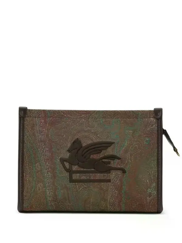Etro Pegaso Shoulder Bag - Brown