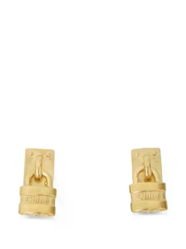 Chloé Mini Paddington Earrings - Gold