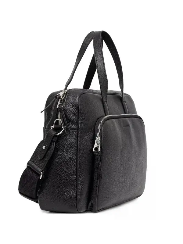 COCCINELLE Grained Leather Luggage Bag