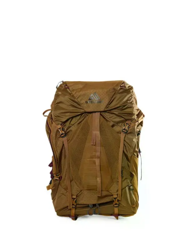 GREGORY Maven 48 Buckle-fastening Mesh-panelled Backpack - Brown