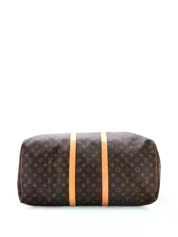 LOUIS VUITTON Keepall 55 Travel Bag - Brown