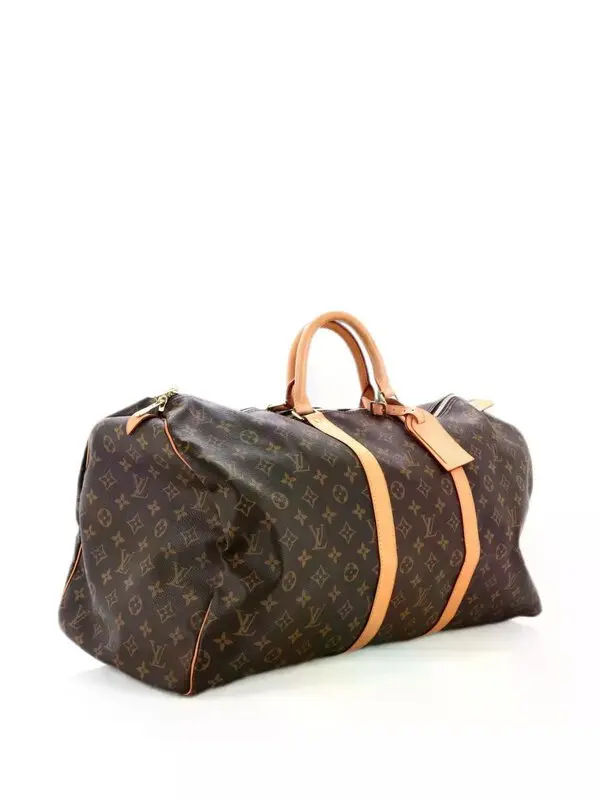 LOUIS VUITTON Keepall 55 Travel Bag - Brown
