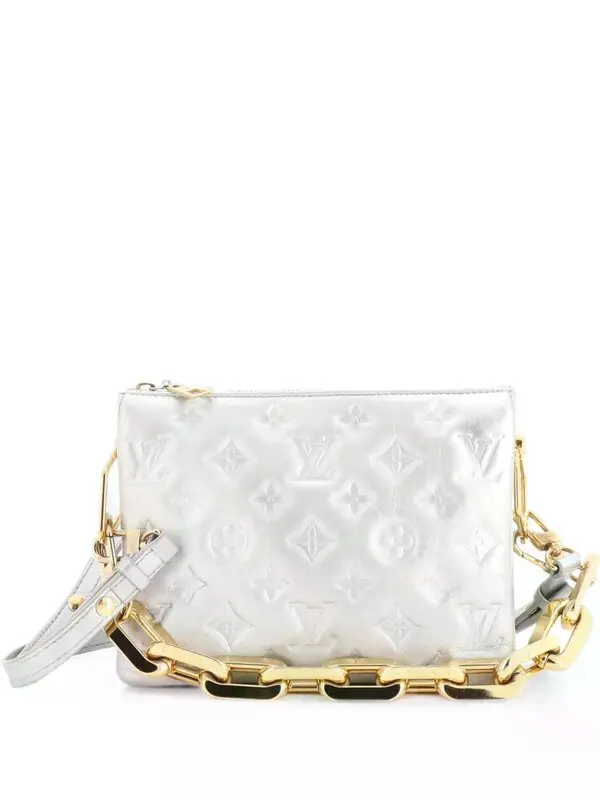 LOUIS VUITTON Coussin Bb Bag Monogram Embossed Lambskin - Metallic