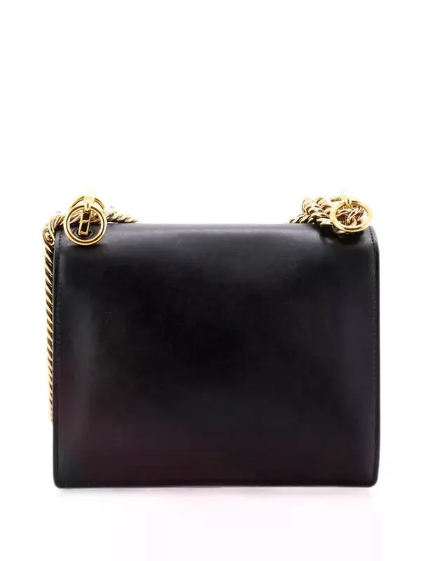 Fendi Kan I Studded Leather Small Shoulder Bag