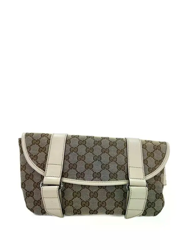Gucci Gg Canvas Belt Bag - Neutrals