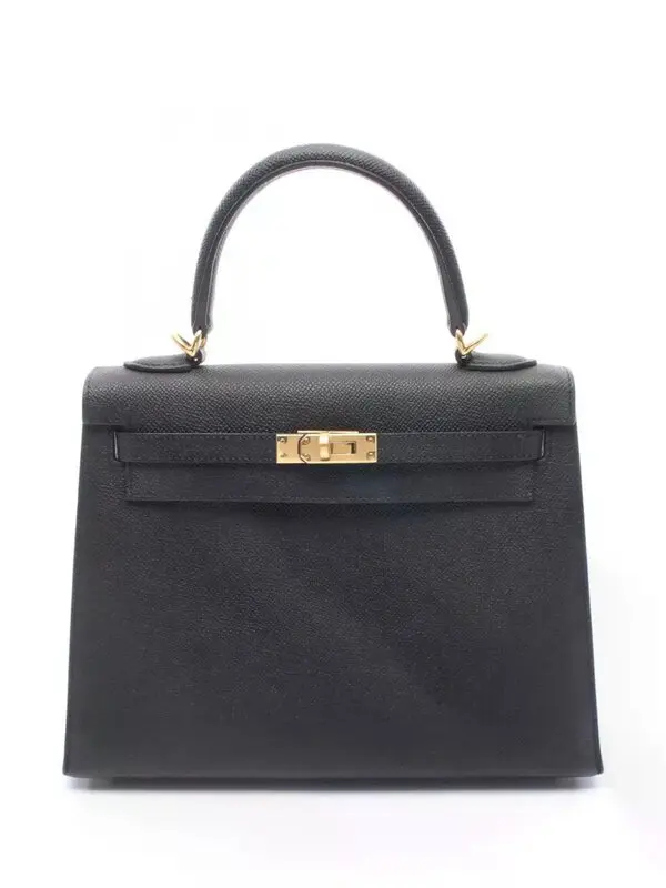 Hermès Kelly Epsom Leather Tote Bag - Black