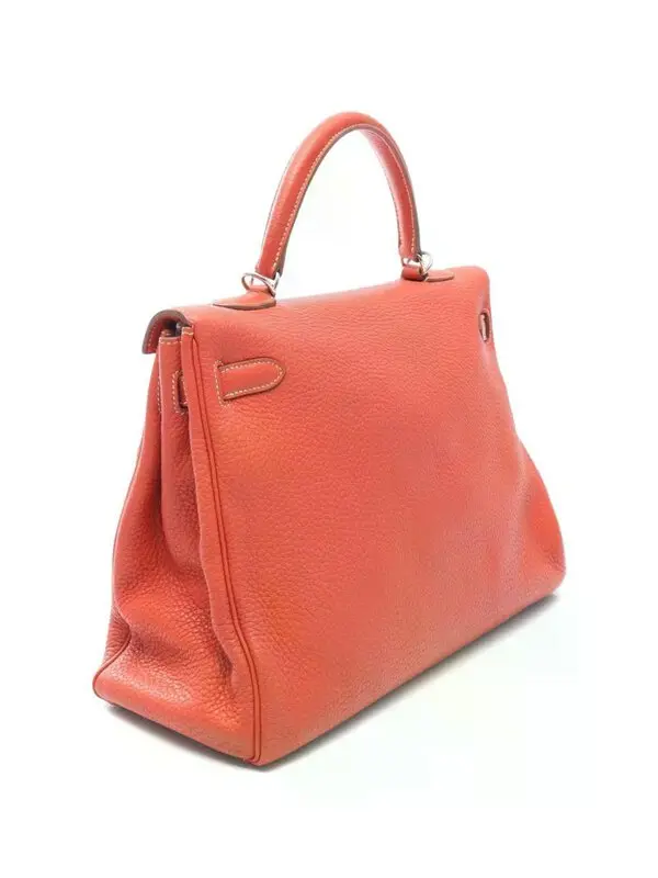 Hermès Kelly 35 Tote Bag - Orange