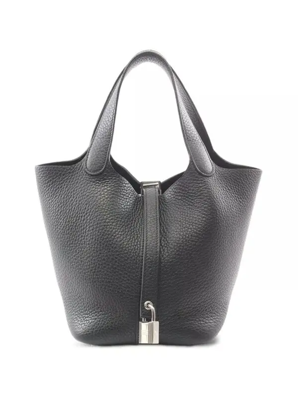 Hermès 2025 Pm Picotin Lock Tote Bag - Black