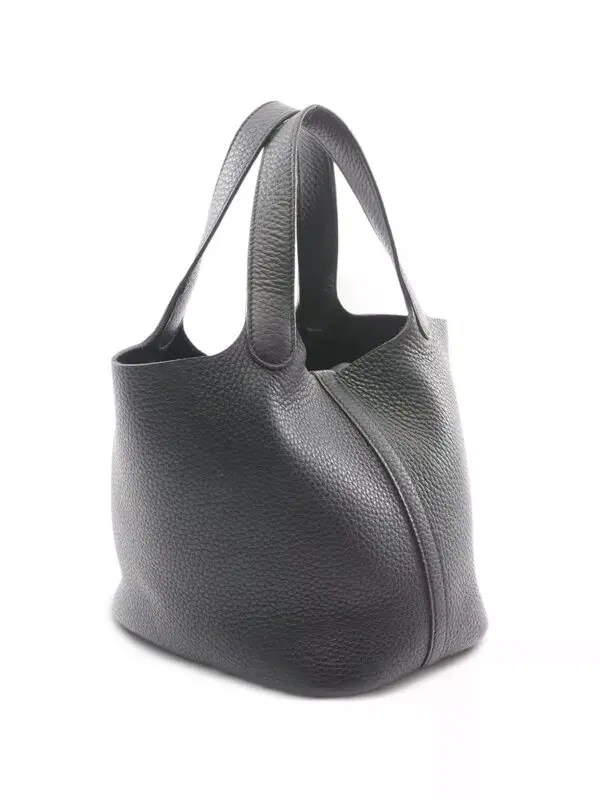 Hermès 2025 Pm Picotin Lock Tote Bag - Black