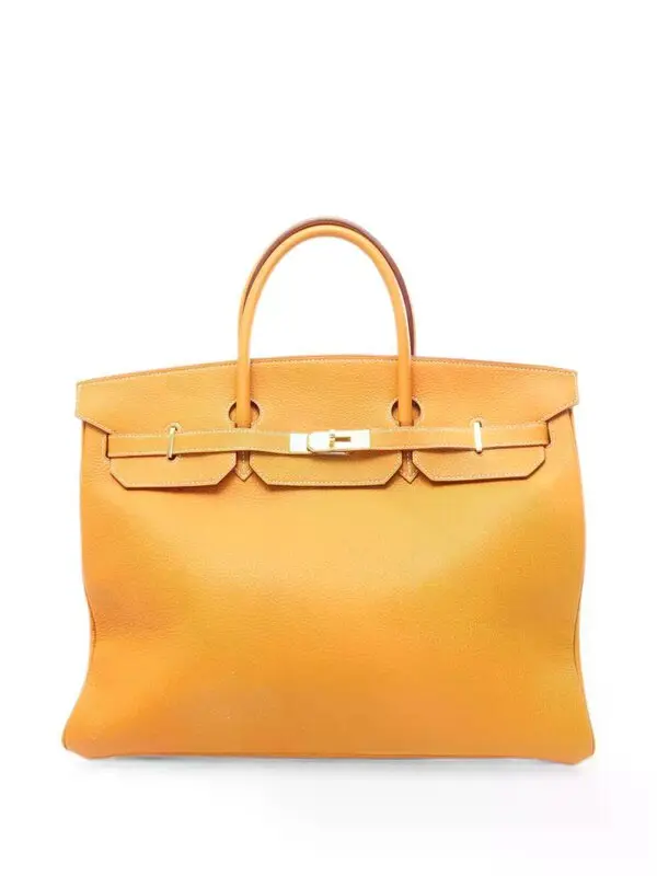 Hermès 2000 40 Birkin Tote Bag - Orange