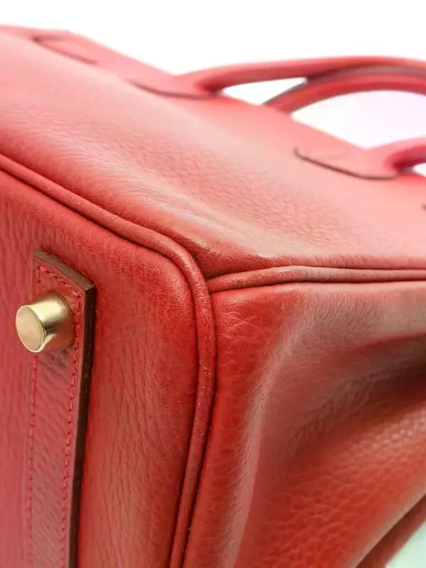 Hermès 2001 30 Birkin Handbag - Red