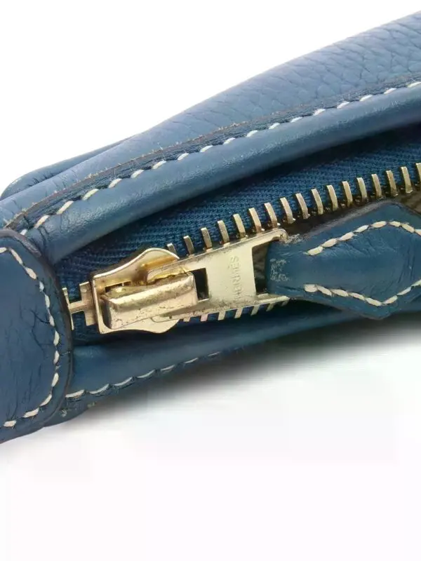 Hermès 2003 Gao Shoulder Bag - Blue