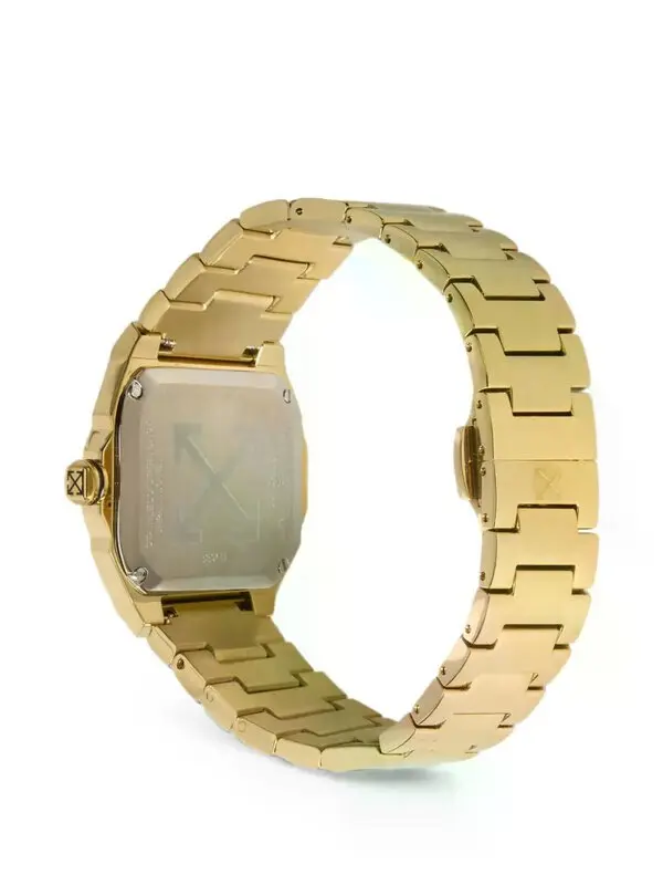 Off-White Shift Pavé 40mm Watch