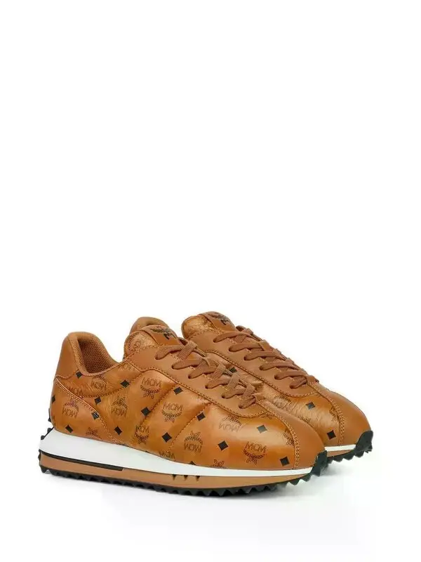 Mcm Visetos-print Sneakers