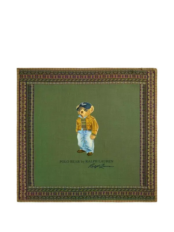 Polo Ralph Lauren Polo Bear Wool Scarf