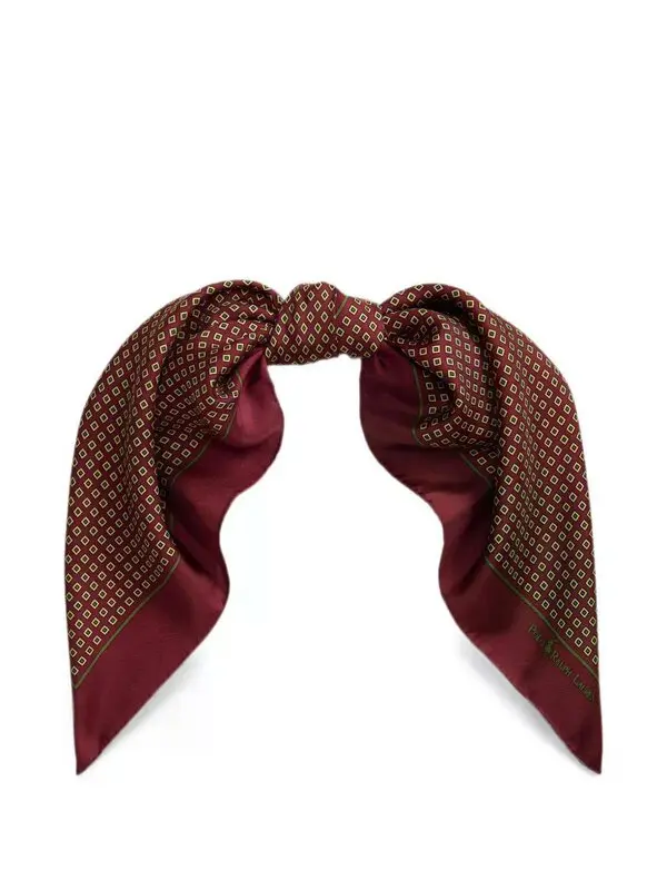 Polo Ralph Lauren Foulard-motif Square Scarf