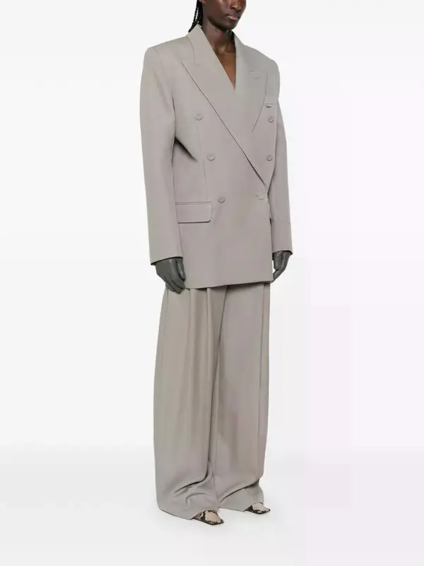 MUGLER Double-breasted Peak-lapels Blazer