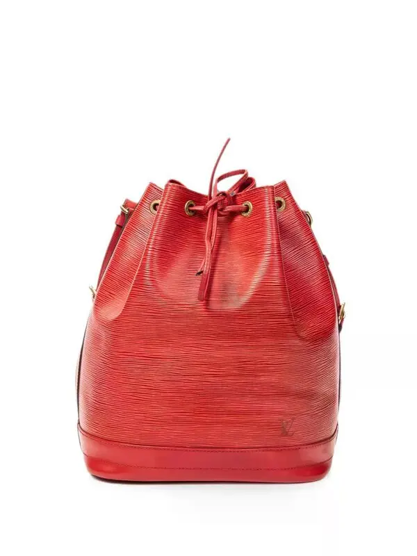 LOUIS VUITTON Epi Noé Bucket Bag - Red