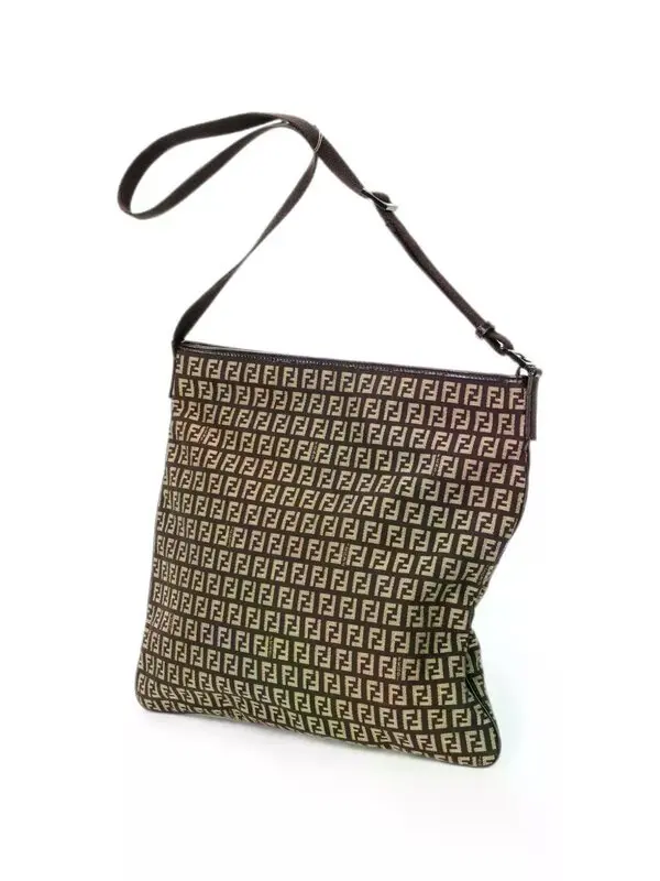 Fendi Zucca Patterned Shoulder Bag - Brown