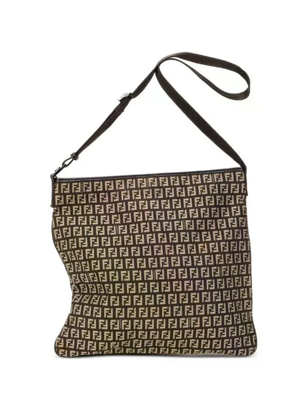 Fendi Zucca Patterned Shoulder Bag