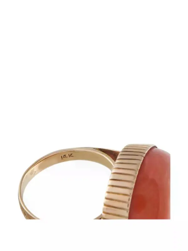 LB EXCLUSIVE Coral Cocktail Ring