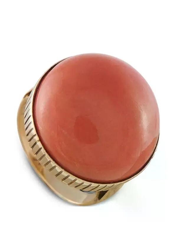LB EXCLUSIVE 14k Yellow Coral Cocktail Ring