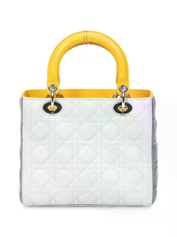 Dior Lady Tote Bag - White