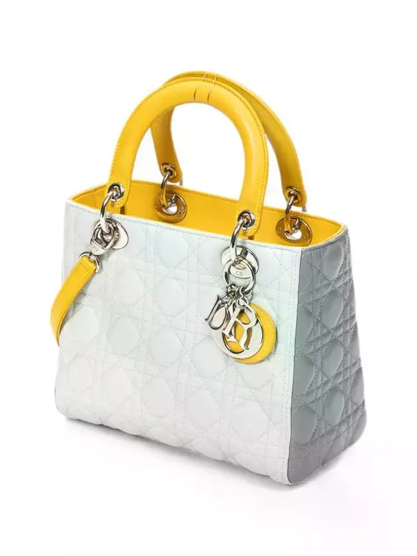 Dior Lady Tote Bag - White