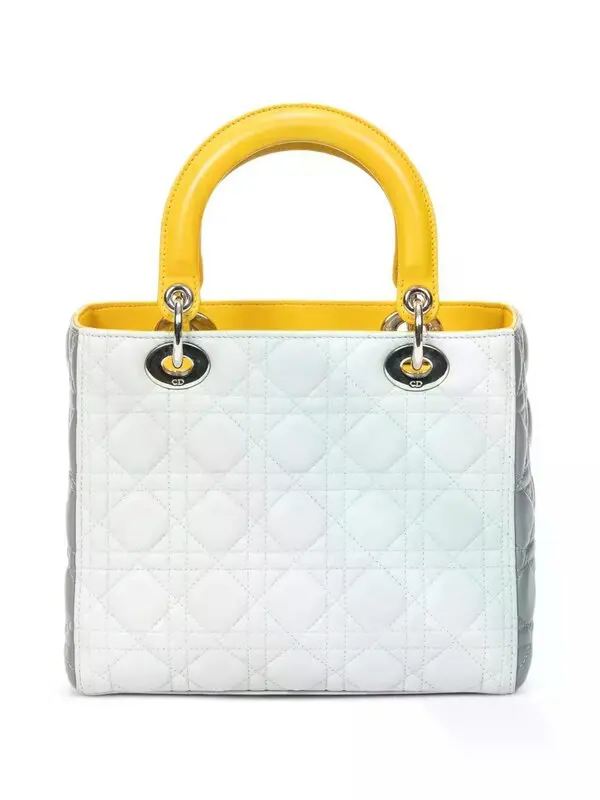 Dior Lady Tote Bag - White