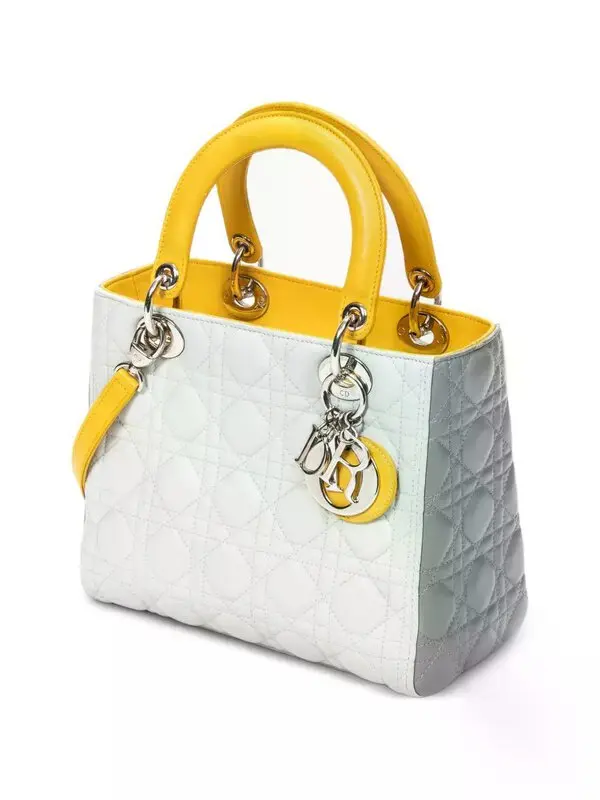 Dior Lady Tote Bag - White