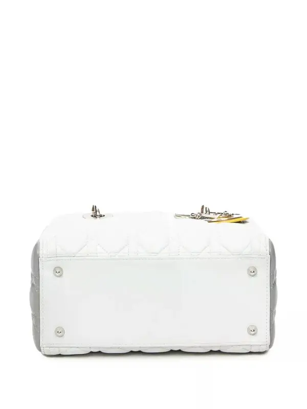Dior Lady Tote Bag - White