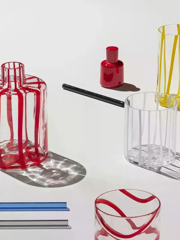 NASONMORETTI Cyrcus Swirl-pattern Decanter