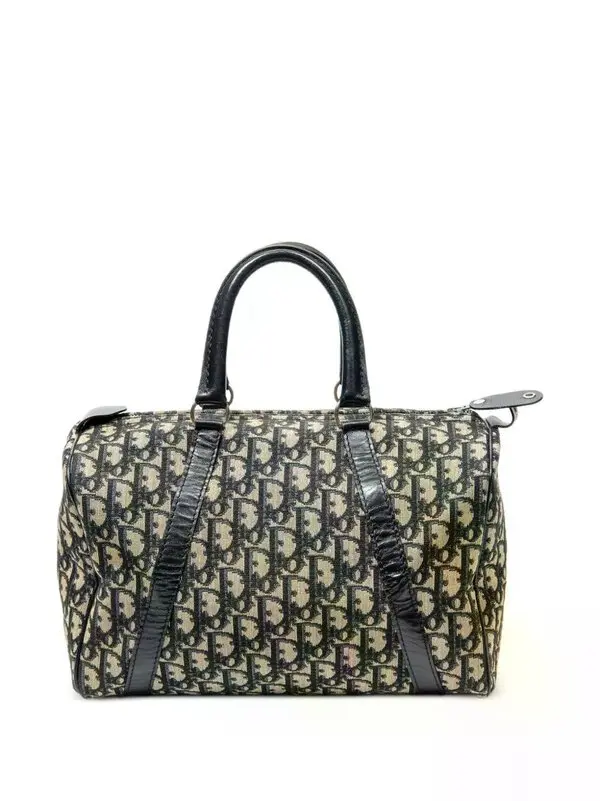 Dior Oblique Boston Bag - Neutrals