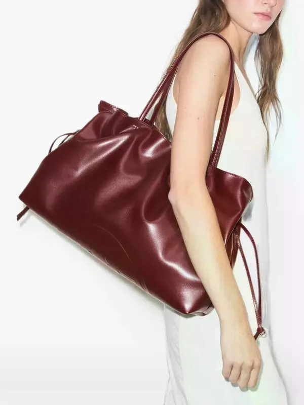 Tory Burch Ella Natuura™ Drawstring Tote - Red