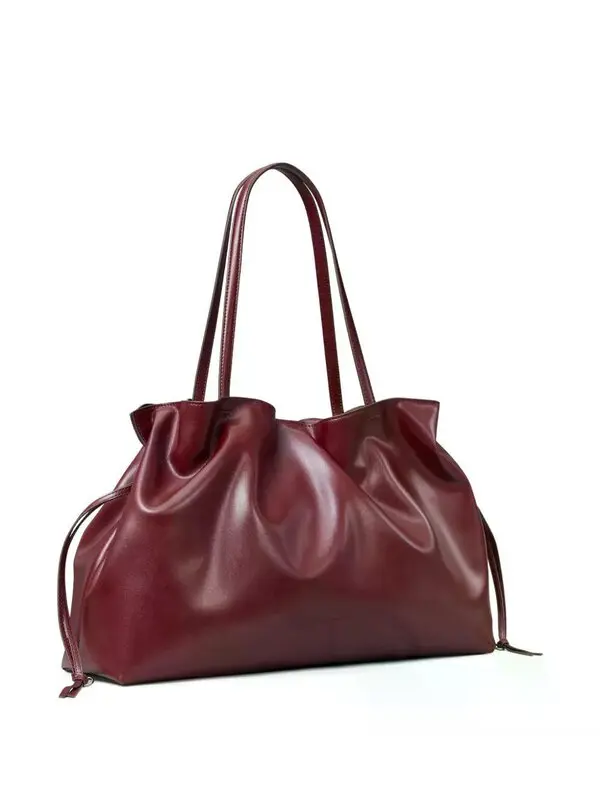 Tory Burch Ella Natuura Drawstring Tote - Red