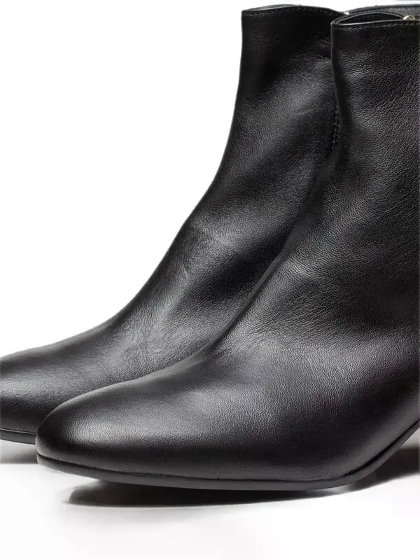 POCHE PARIS Leather Ankle Boots