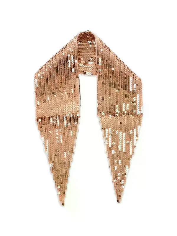 Dsquared2 Sequin-embellished Scarf - Neutrals