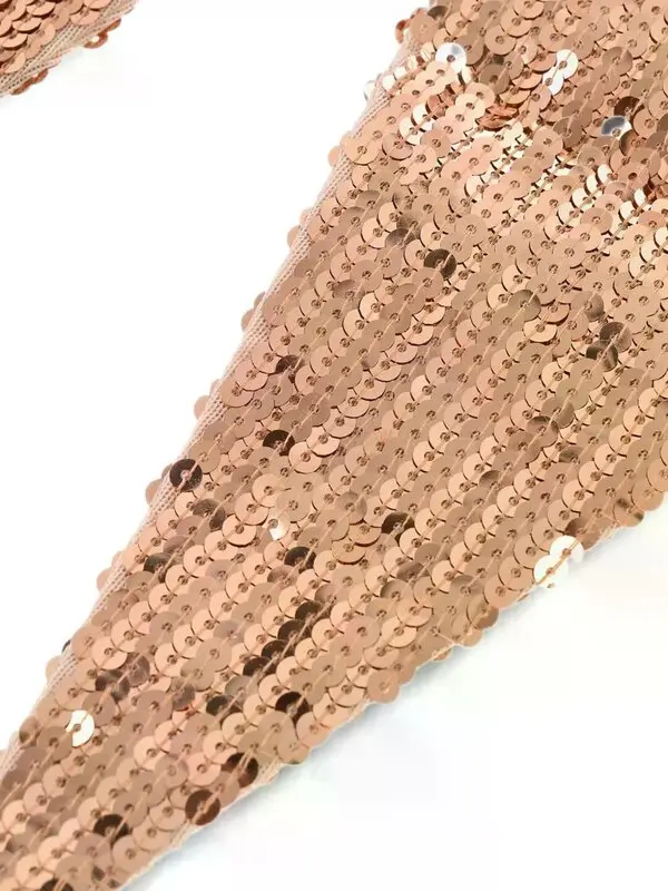 Dsquared2 Sequin-embellished Scarf - Neutrals