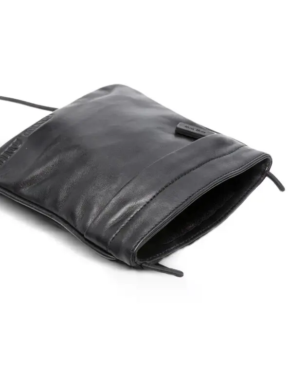 Miu Miu 2000s Debossed Logo Crossbody Bag