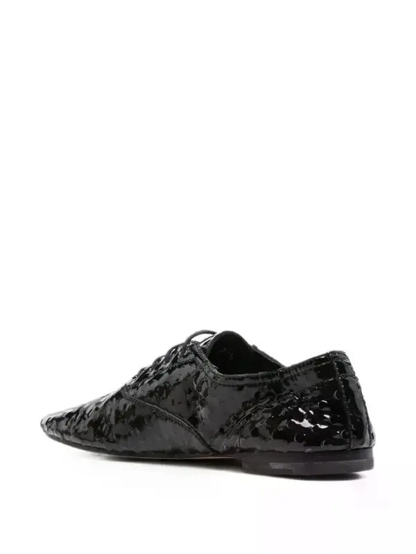Saint Laurent Patent Leather Derby Shoes