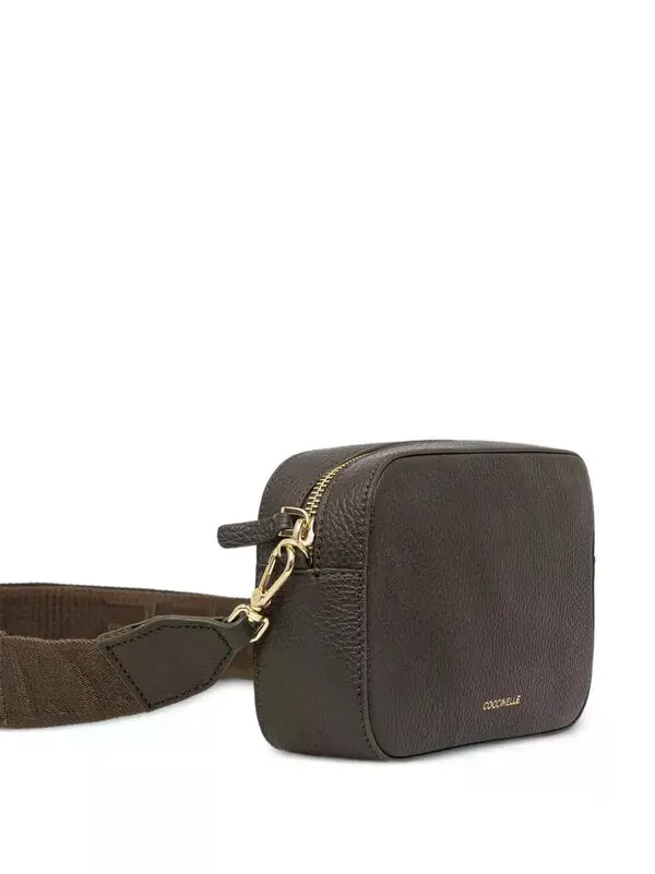 COCCINELLE Small Tebe Grained Leather Shoulder Bag