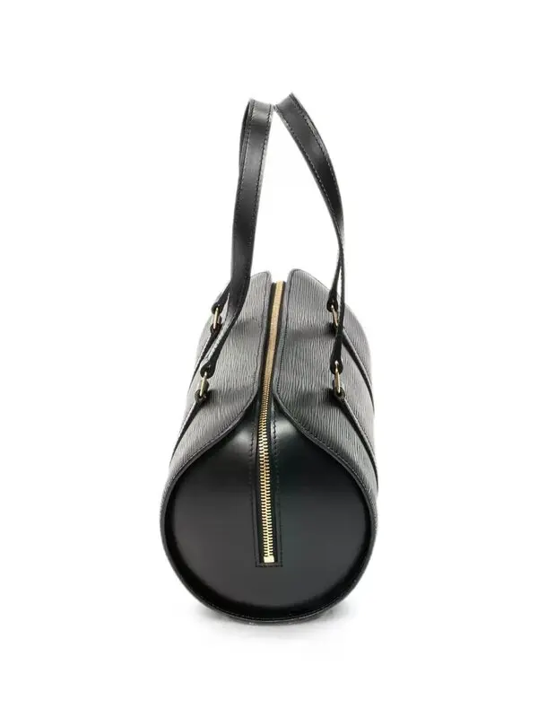 LOUIS VUITTON Soufflot Épi Tote Bag - Black