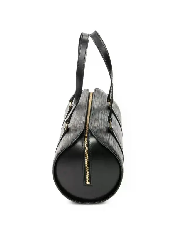 LOUIS VUITTON Soufflot Épi Tote Bag - Black
